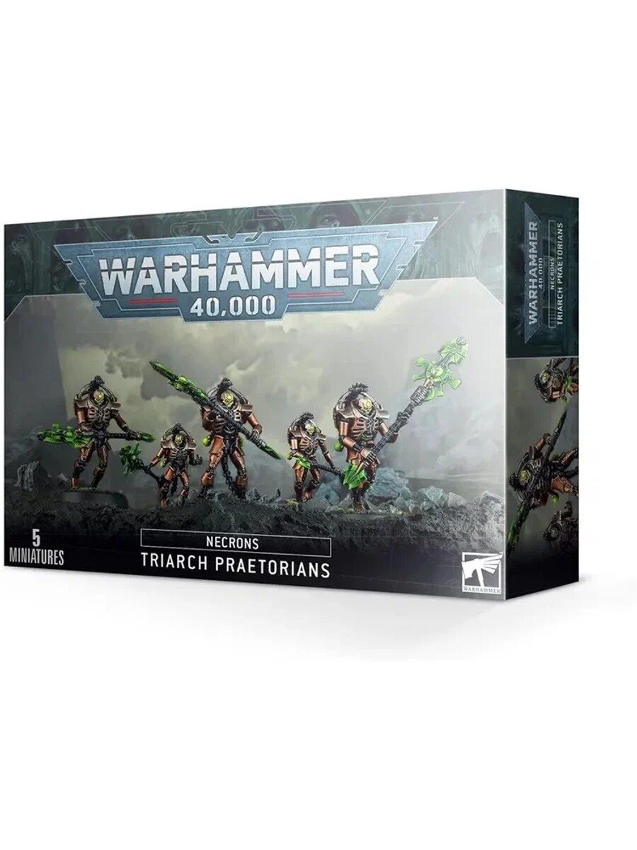 Миниатюры Games Workshop Warhammer 40,000: Necrons - Triarch Praetorians