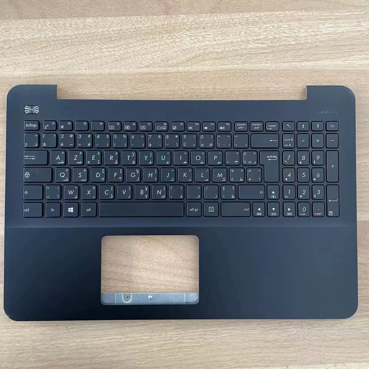 Черная клавиатура + интегрированный чехол-кейс для ноутбуков серии ASUS X555 с большой клавишей возврата, оригинальная