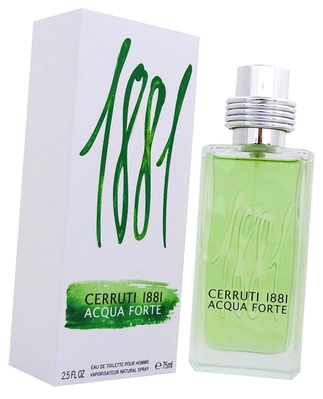 Cerruti 1881 Acqua Forte - мужская туалетная вода 75 мл / Черутти Аква Форте