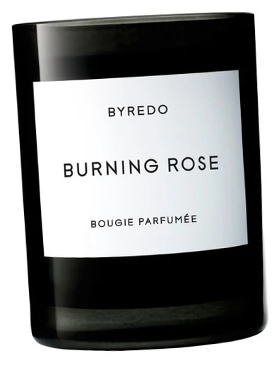 Свеча Byredo Burning Rose для дома 240 гр - Байредо Бурнинг Роуз женская