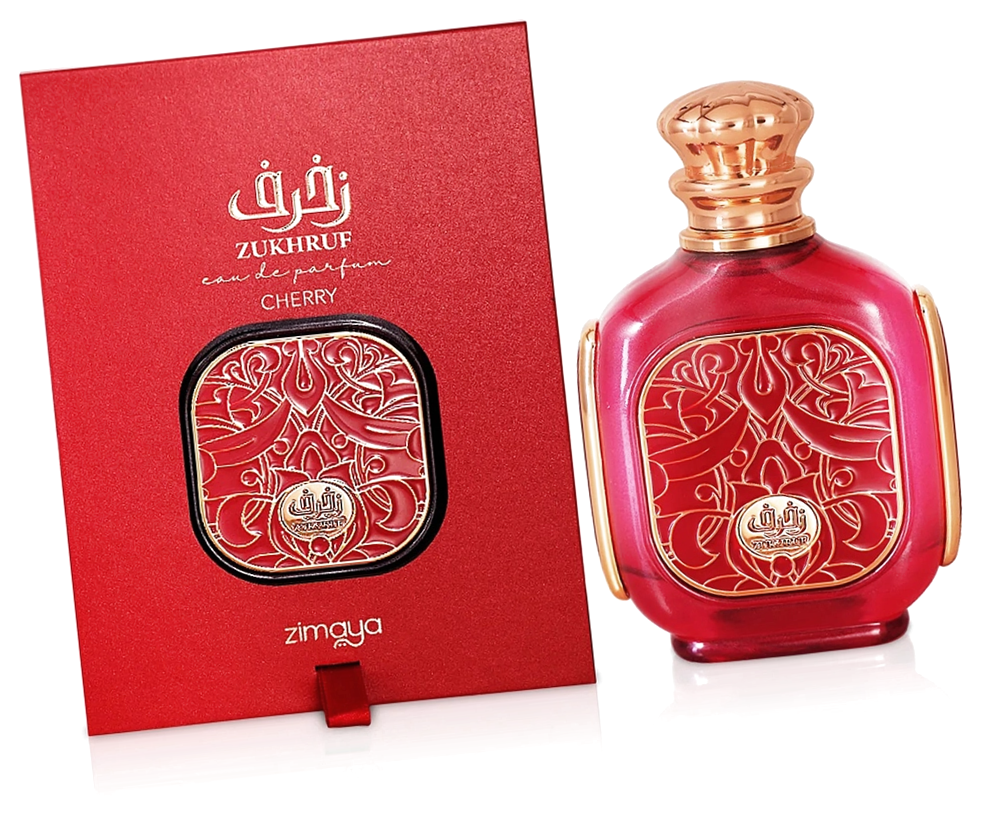 Духи Zimaya Zukhruf Cherry 100 мл вишневые для мужчин и женщин - Зимая Зухруф Черри
