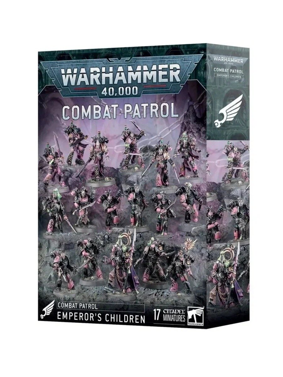 Миниатюры Warhammer 40000: Combat Patrol Emperor's Children базовая стандартная модель серии