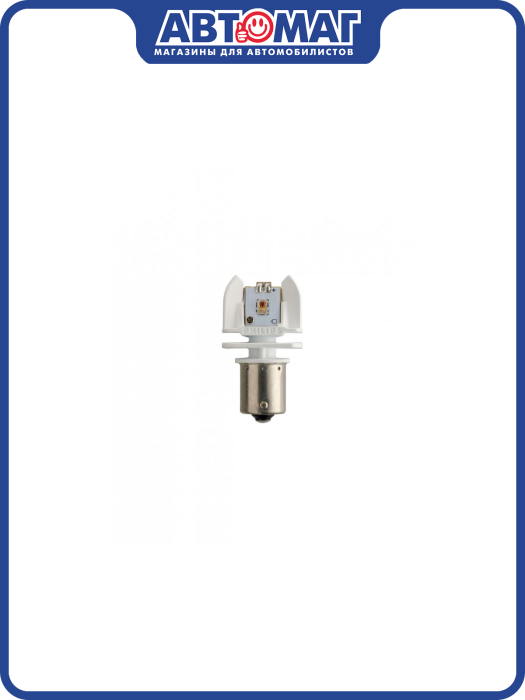 Лампа P21/5W LED 12899 R 12/24V, PHILIPS-12899