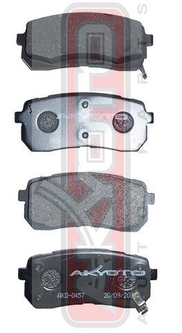 Колодки тормозные дисковые задние Akyoto AKD-0457