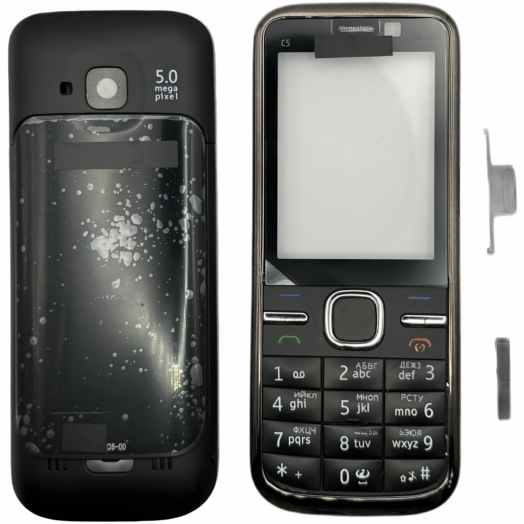 Корпус для Nokia C5-00, черный