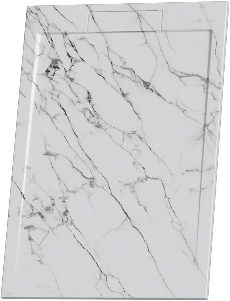 Поддон для душа RGW Stone Tray STL MW из искусственного камня, 100x80 см, прямоугольный, низкий, немецкий