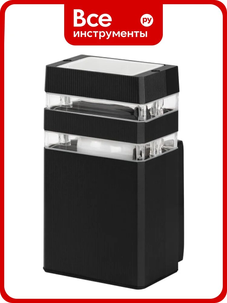 Садово-парковый светильник ЭРА GBW-101-BL-0200 Астрея 230В 1хЕ27 max 30Вт IP54 200х110x95мм настенный Б0069590
