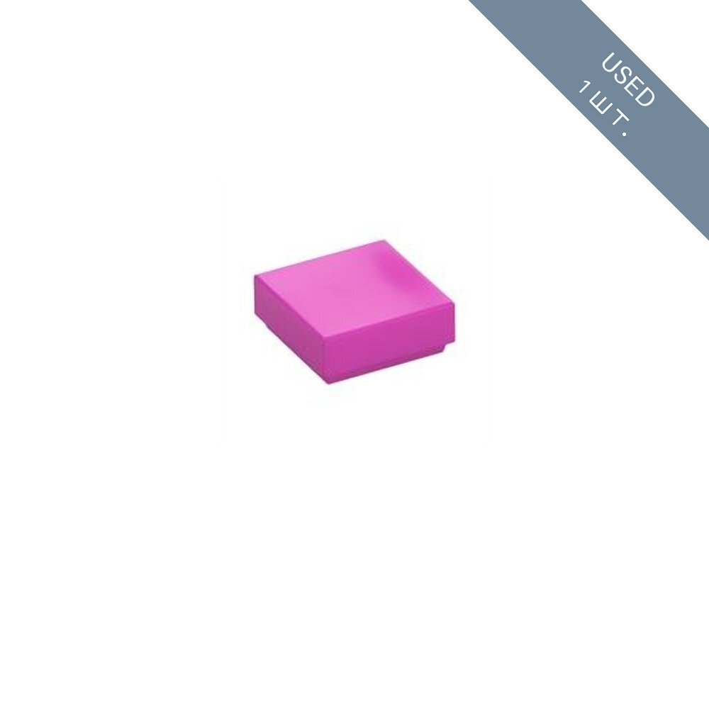 Деталь конструктора LEGO 3070 · Dark Pink · 1 шт.