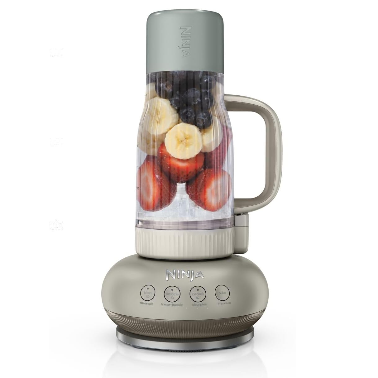 Персональный блендер Ninja BlendBOSS Tumbler Blender DB351EUST, 1100 Вт, 710 мл, серый