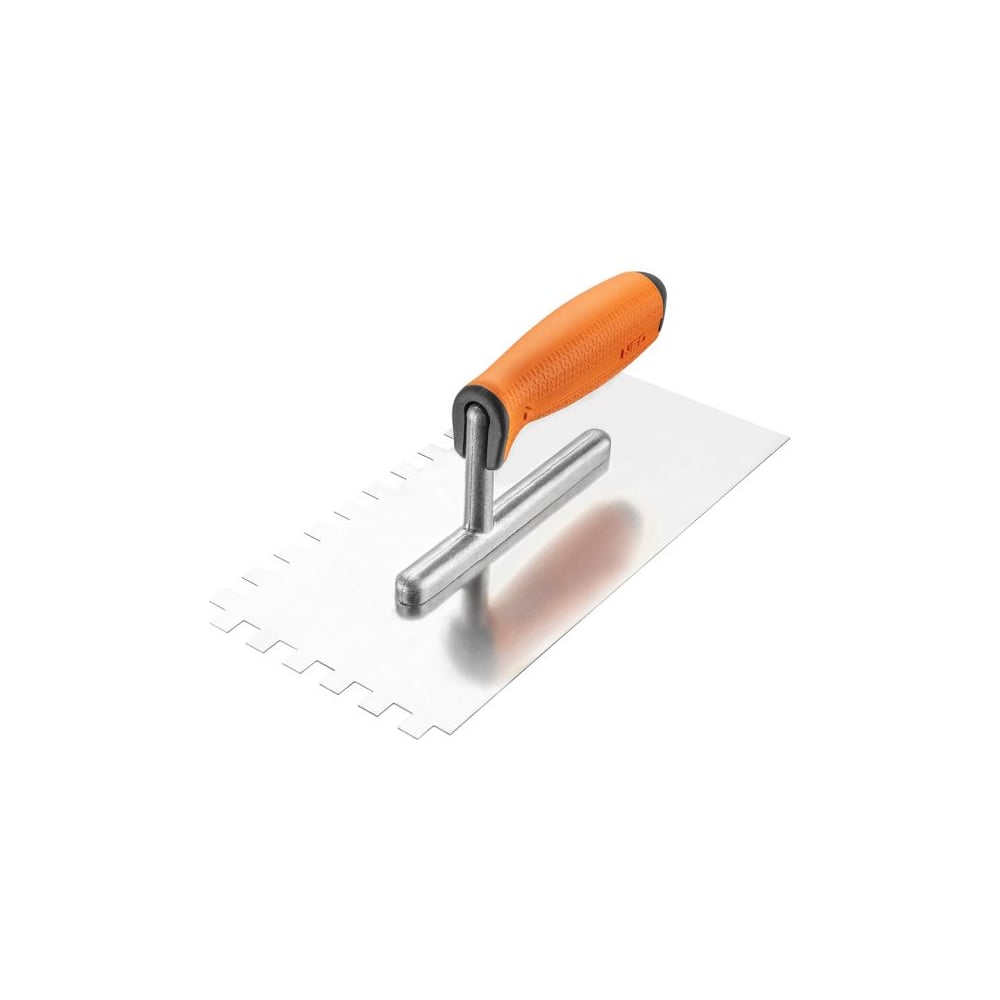 Зубчатая гладилка NEO Tools 270х128 мм зуб 10х10x10 мм двухкомпонентная рукоятка 50-169