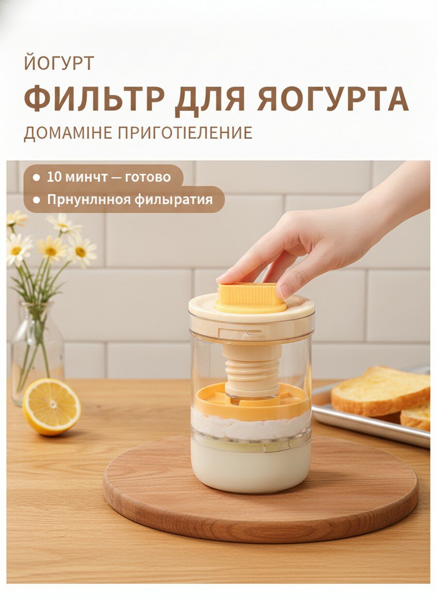 Самодельный фильтр для йогурта: устройство для холодной экстракции, сепаратор для отделения сгущенного молока