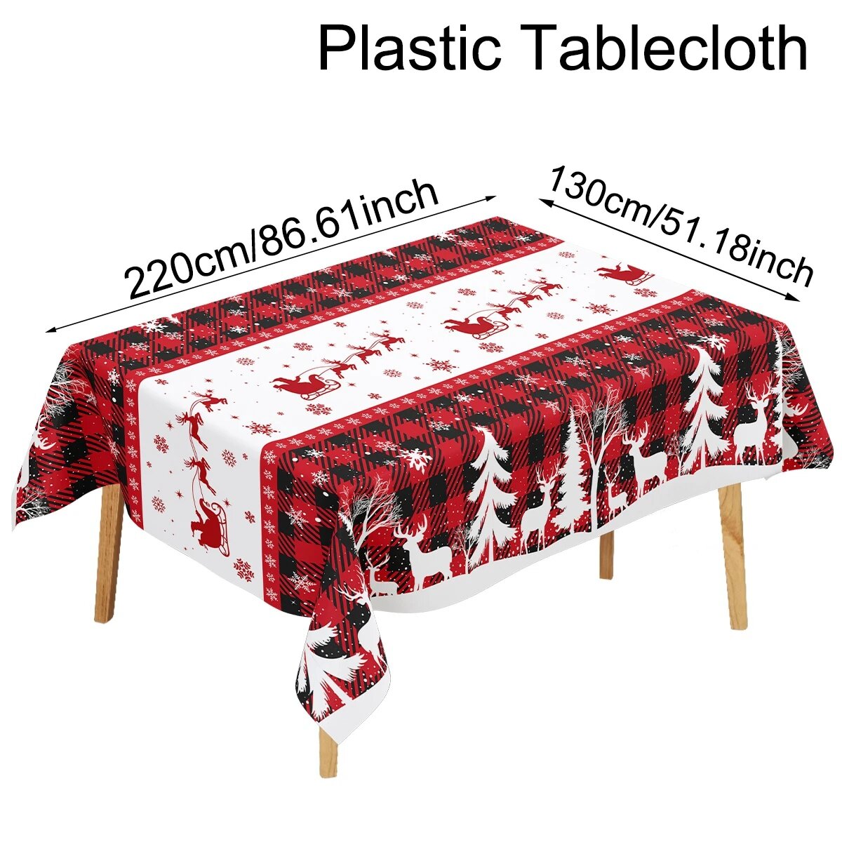Рождественская скатерть 1/3 шт. 1pc, Elk