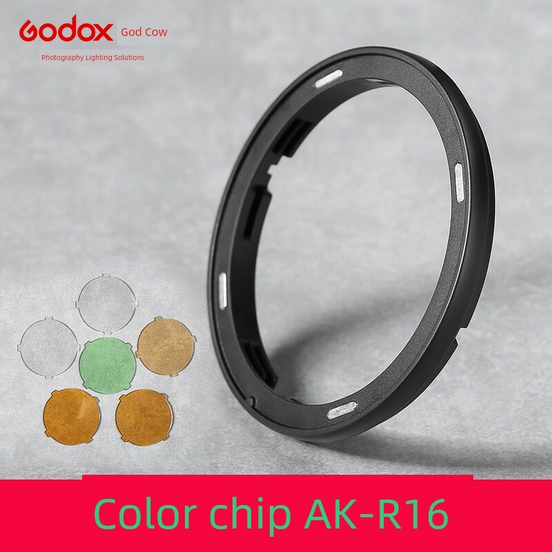 AK-R16 цветные гелевые фильтры для аксессуаров Godox, коррекция цвета в фотосъемке