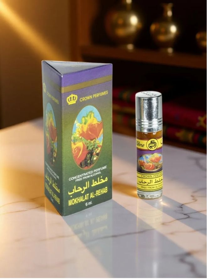 Al Rehab/ Масляные духи Mokhalat,6ml - 1шт