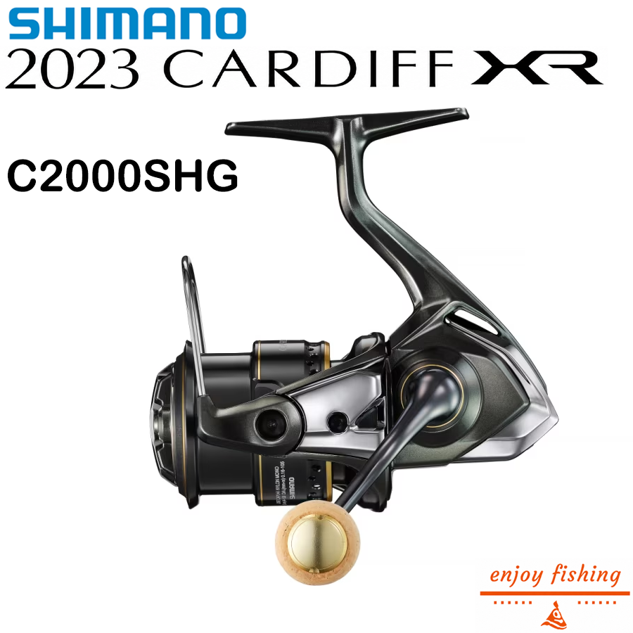 SHIMANO 2023 CARDIFF XR C2000SHG Спиннинговое катушка Подходит для Морская и пресной, Малайзия