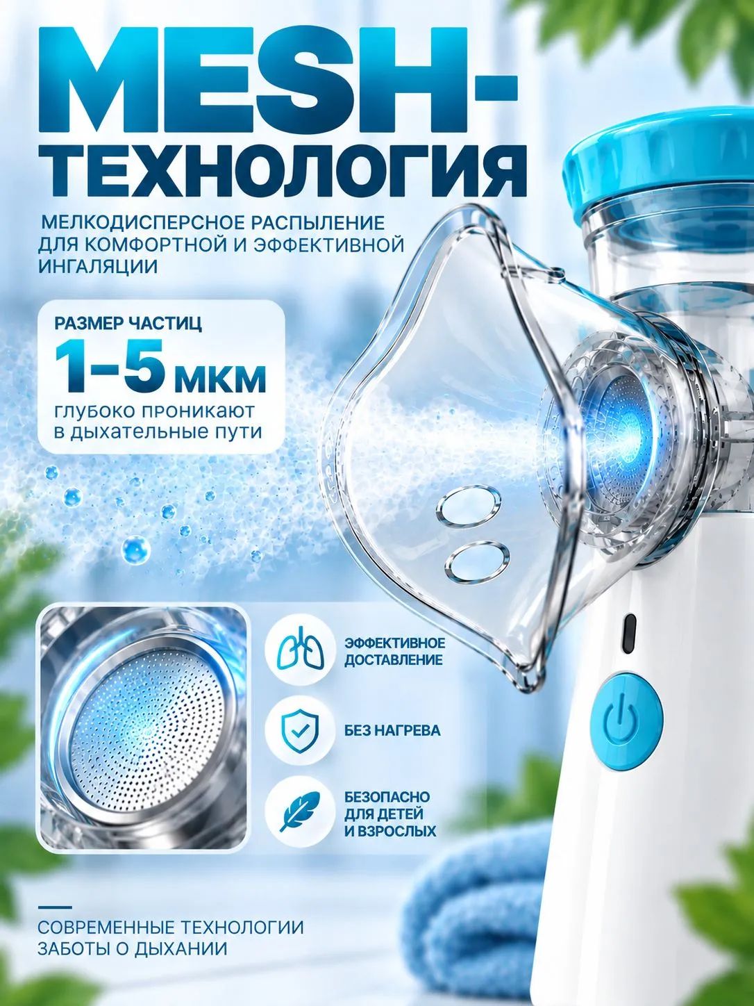 Ингалятор ультразвуковой AGU