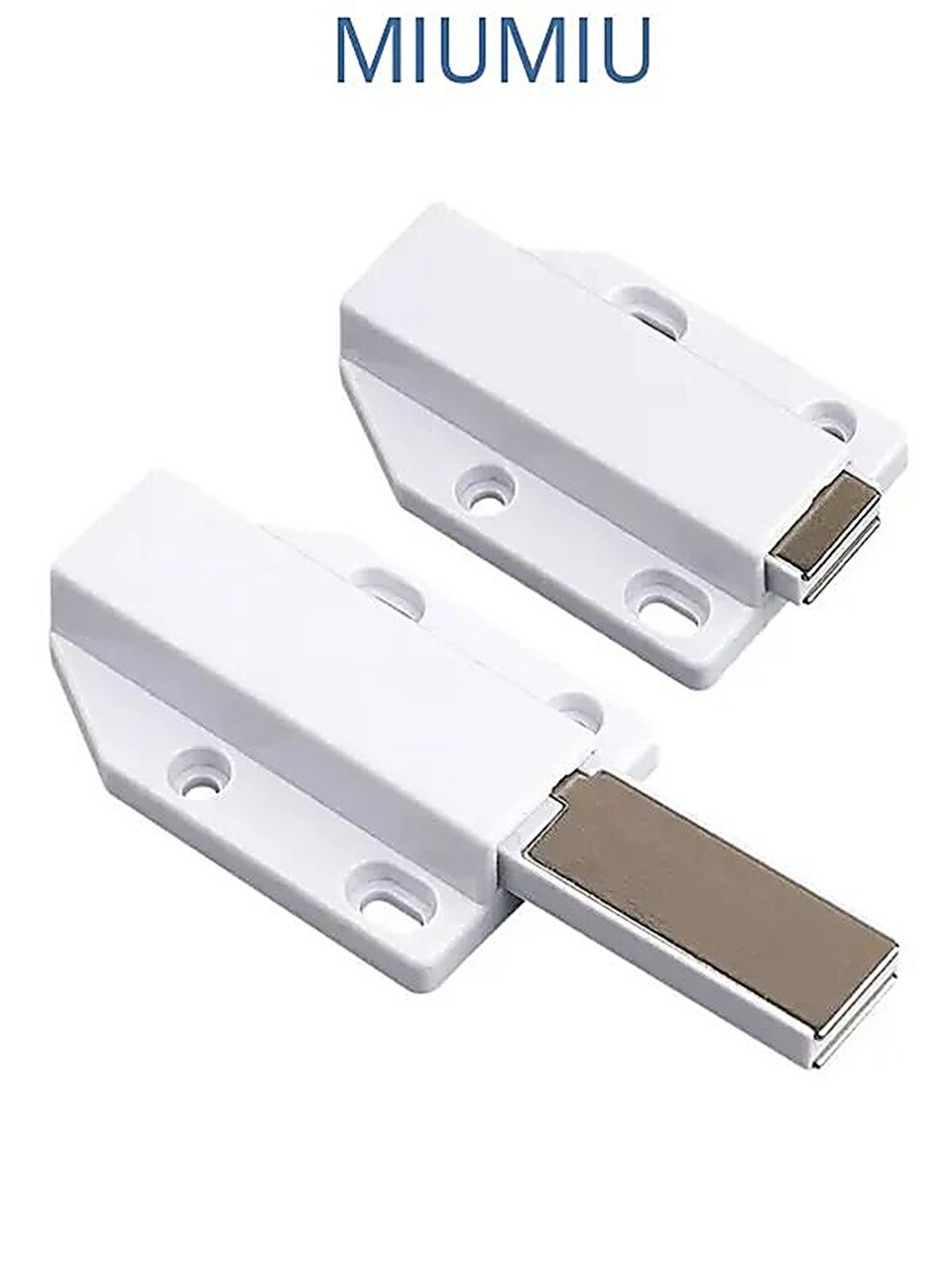 Доводчик мебельный магнитный Push-to-Open, 2 шт, Доводчики мебельные