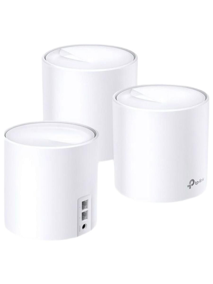 TP-Link Deco X60 (3-PACK) Wi-Fi MESH-система, AX5400, 2,4/5 ГГц