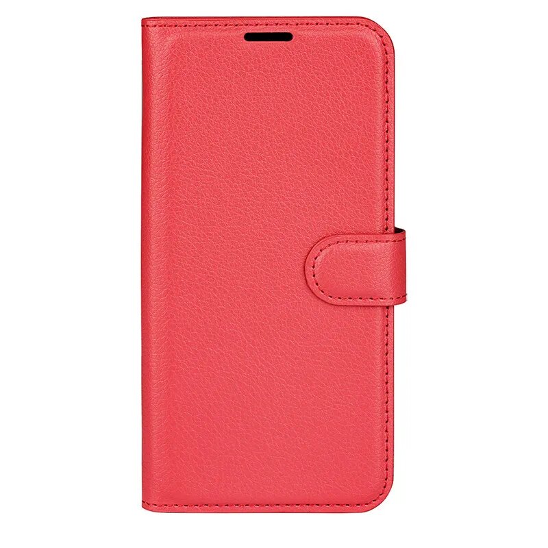 Роскошный кожаный вертикальный флип-чехол для iPhone 16 Красный, Book Style D, For iPhone 14Pro Max