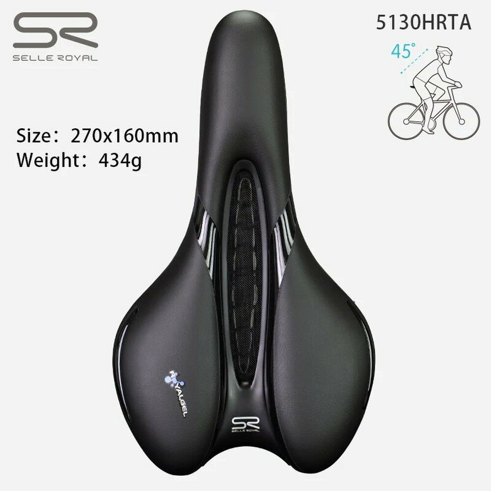 SELLE ROYAL Respiro Athletic 5130 седло для горного велосипеда, Черный