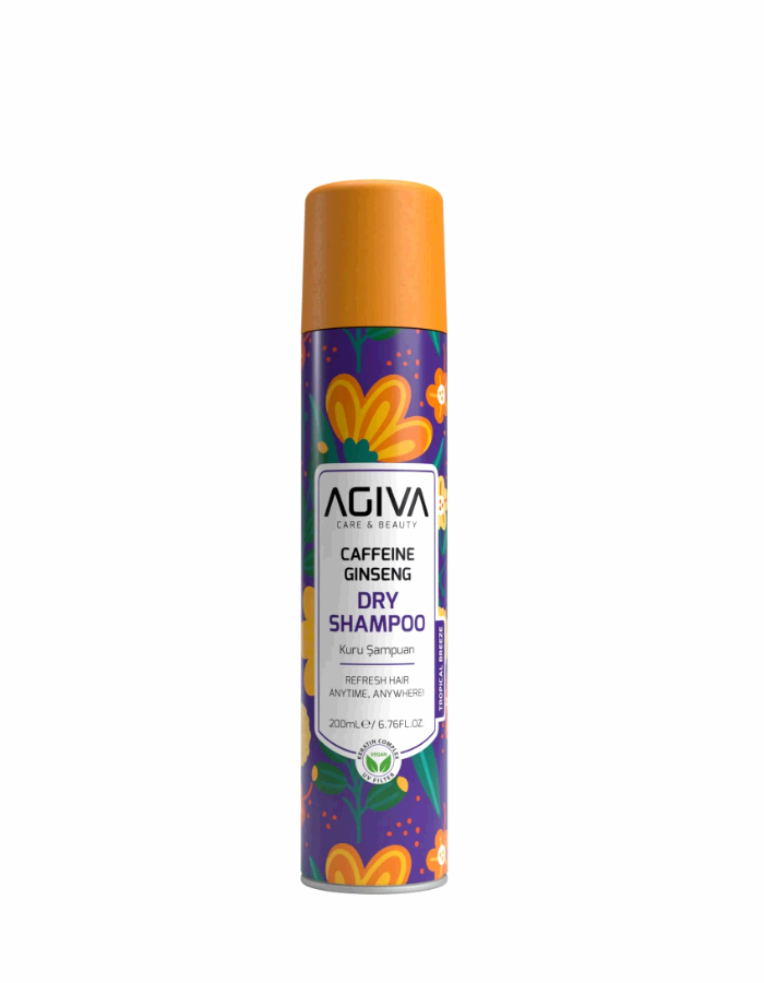 Сухой шампунь Agiva Care & Beauty Pro Care Caffeine Ginseng, 200 мл