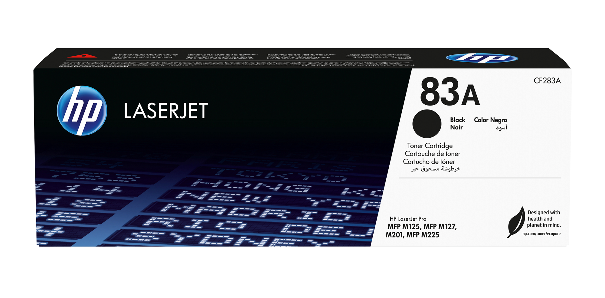 Картридж HP CF283A (83A), для лазерных устройств, ресурс 1500 страниц, черный
