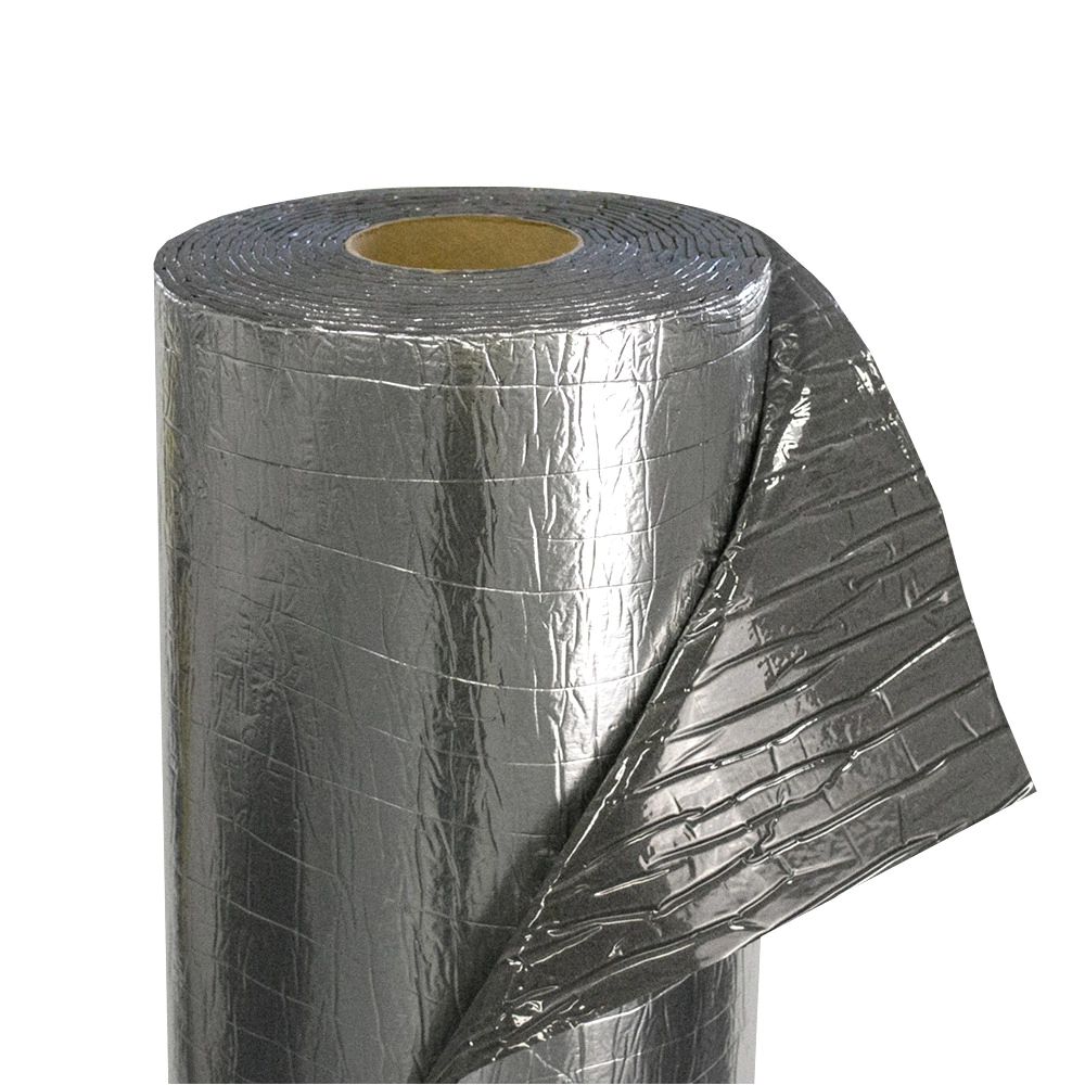 Тепло-звукоизоляционный материал EcoHeat Acoustic 1x8 м 4 мм, надежный