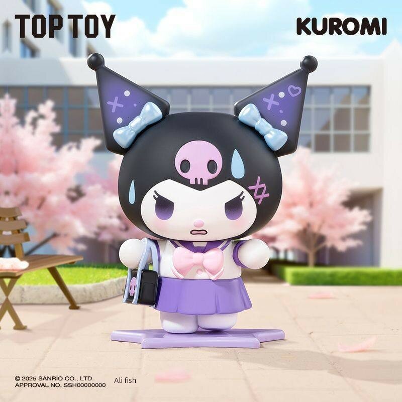 TOPTOY Kuromi School Diary Церемония зачисления Blind Box, нераспечатанный, школьная тематическая коллекционная игрушка