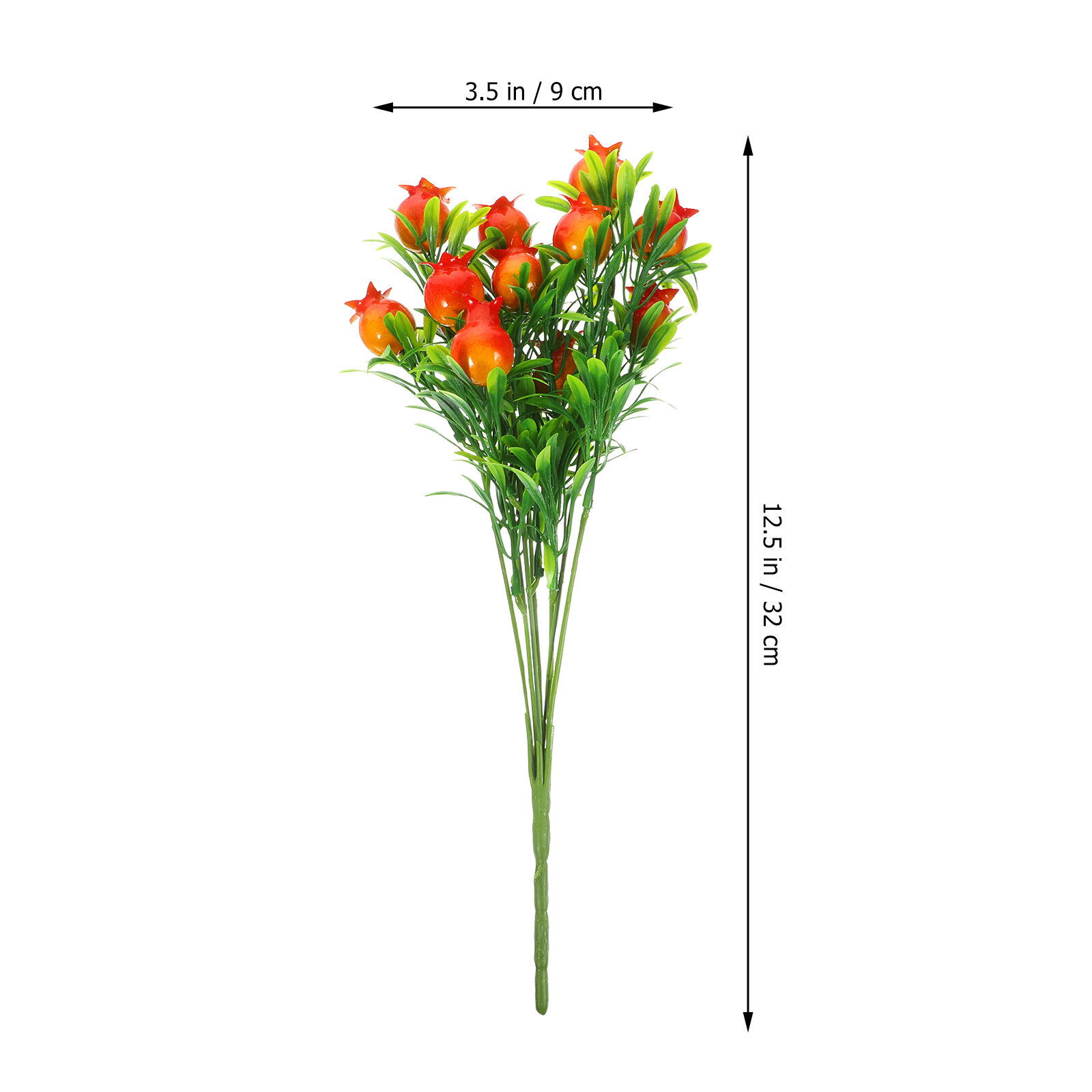 Искусственные Фрукты 2 Штуки Универсальное Украшение Яркие Цвета 32X9Cm