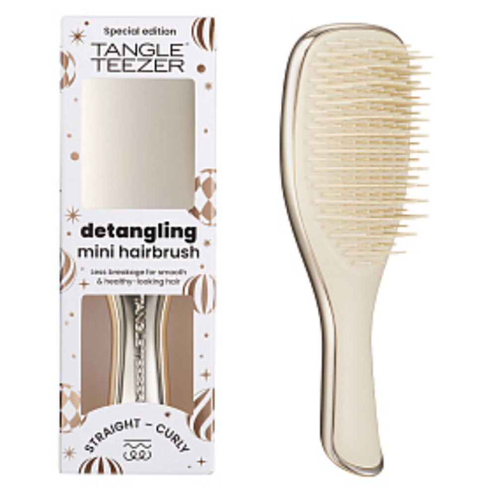 Tangle Teezer Расческа The Ultimate Detangler Mini Chrome Champagne Gold
