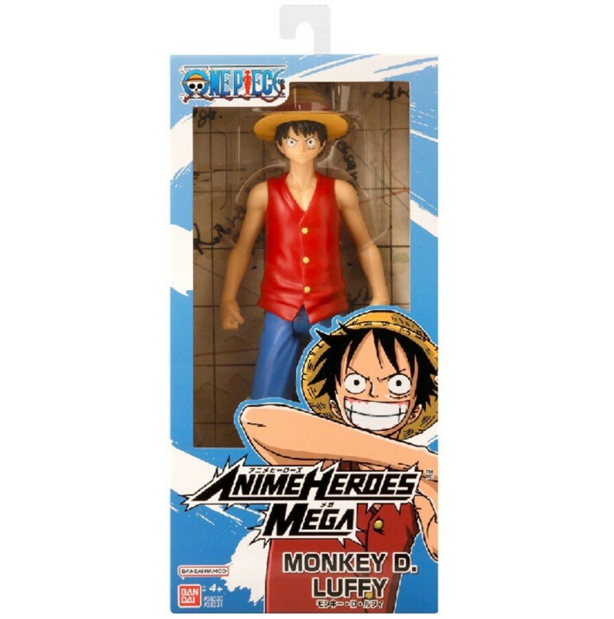 Фигурка-аниме Bandai: One Piece - Monkey D. Luffy [Anime Heroes Mega] (30 см) (4870253561117)