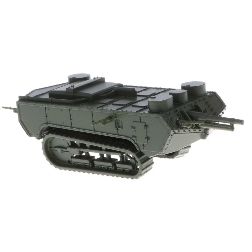 Французский танк St-Chamond начала Первой мировой войны, масштаб 1/100, тяжелая армейская модель танка.