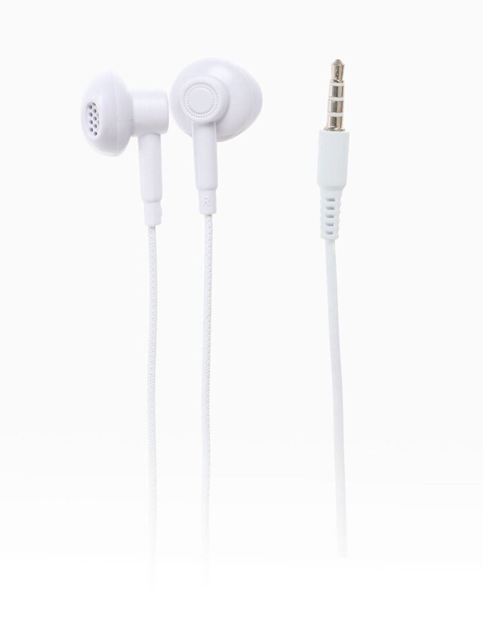 Наушники проводные SY-812, вкладыши, микрофон, Jack 3.5 мм, белые