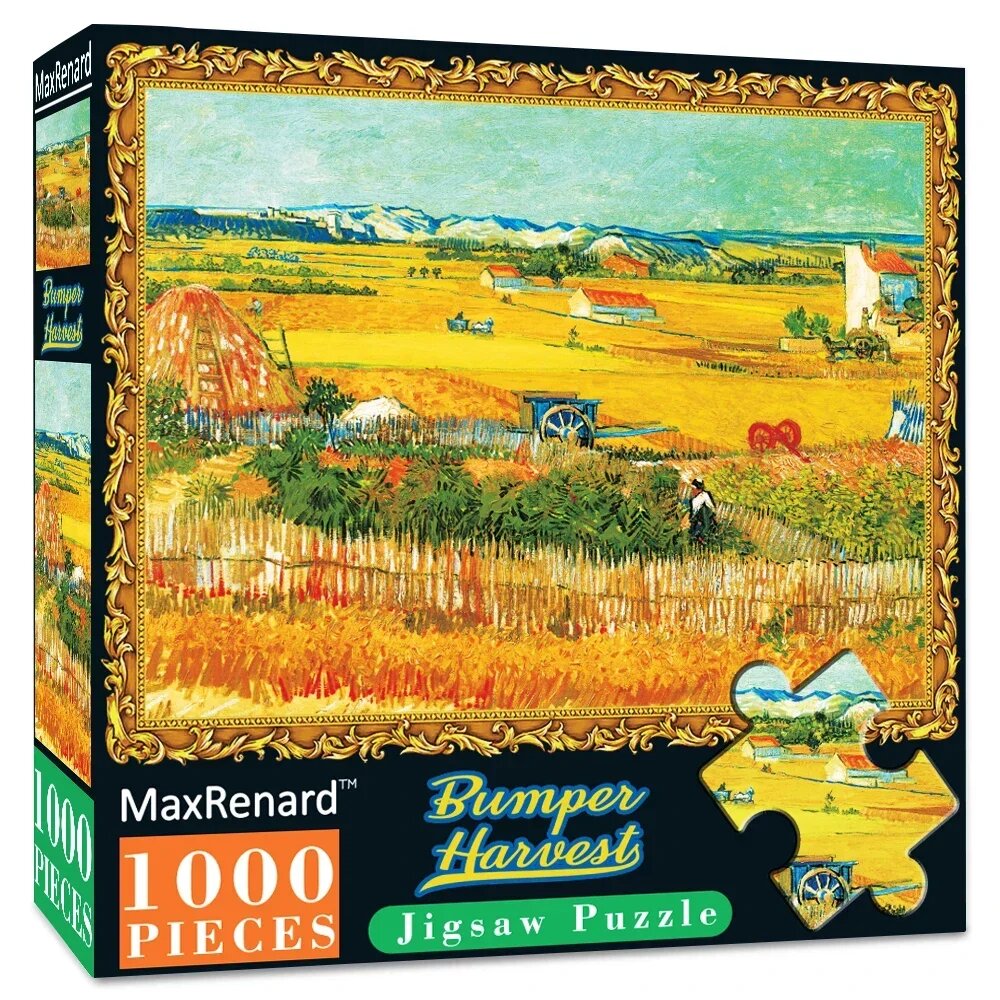 Пазлы MaxRenard 1000 шт. Ван Гог Harvest