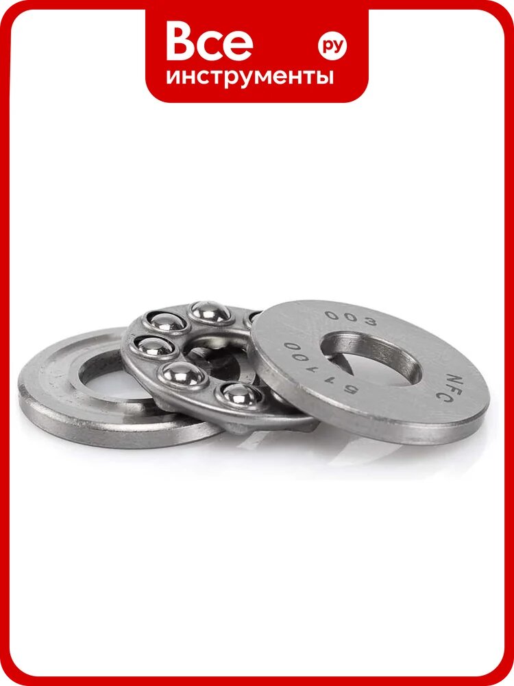 Подшипник NFC 8100 51100 8100 (51100) NFC шариковый однорядный открытый подшипник из стали