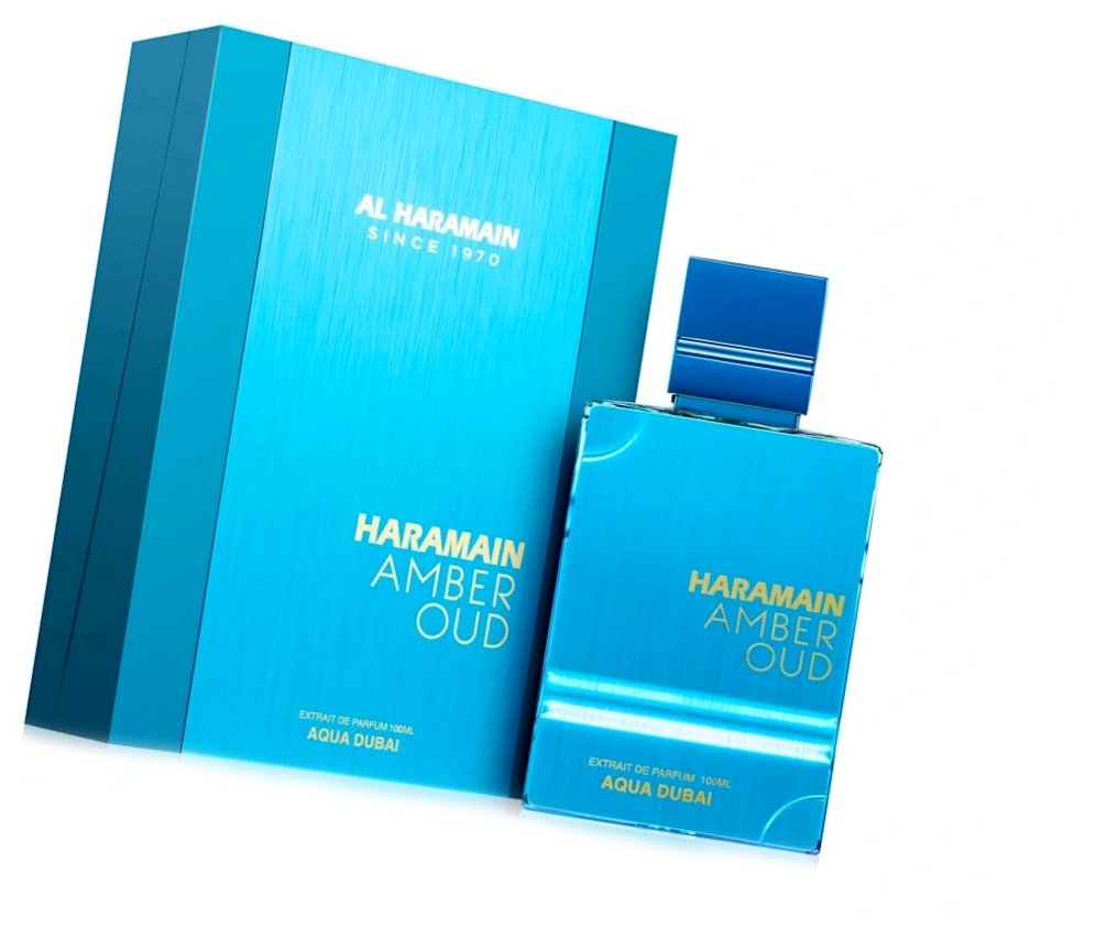 Духи для женщин и мужчин 100 мл Al Haramain Amber Oud Aqua Dubai / Амбер Уд Аква Дубаи