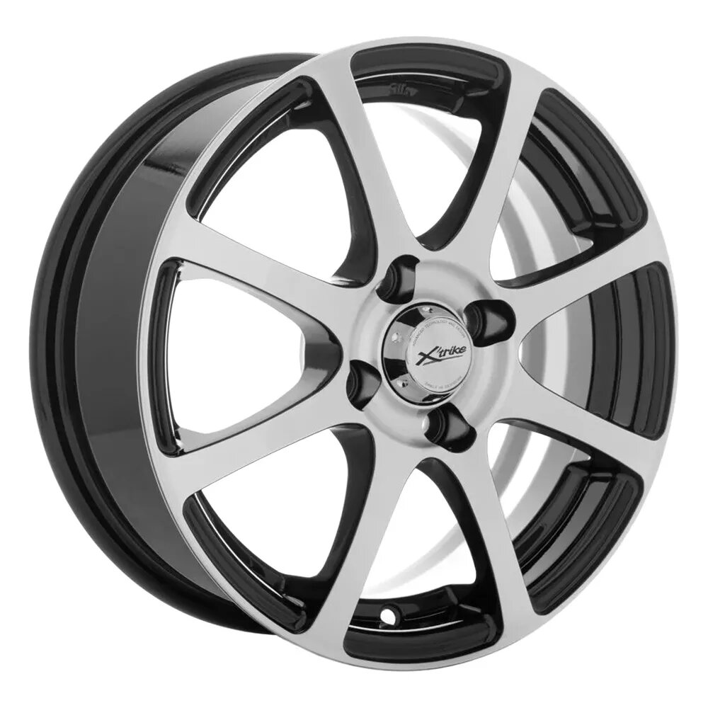 Колесный диск X'trike X-114 5.5x14 4x100 ET45 D67.1 BK/FP литой