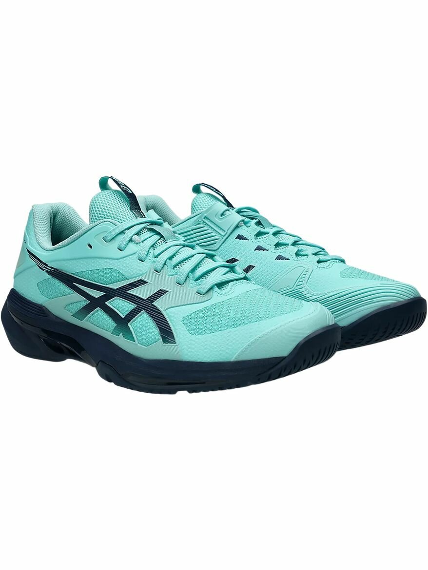 Кроссовки ASICS SOLUTION SPEED FF 4, полнота F (EU)/ на среднюю стопу, размер 8.5, бирюзовый — фото 1