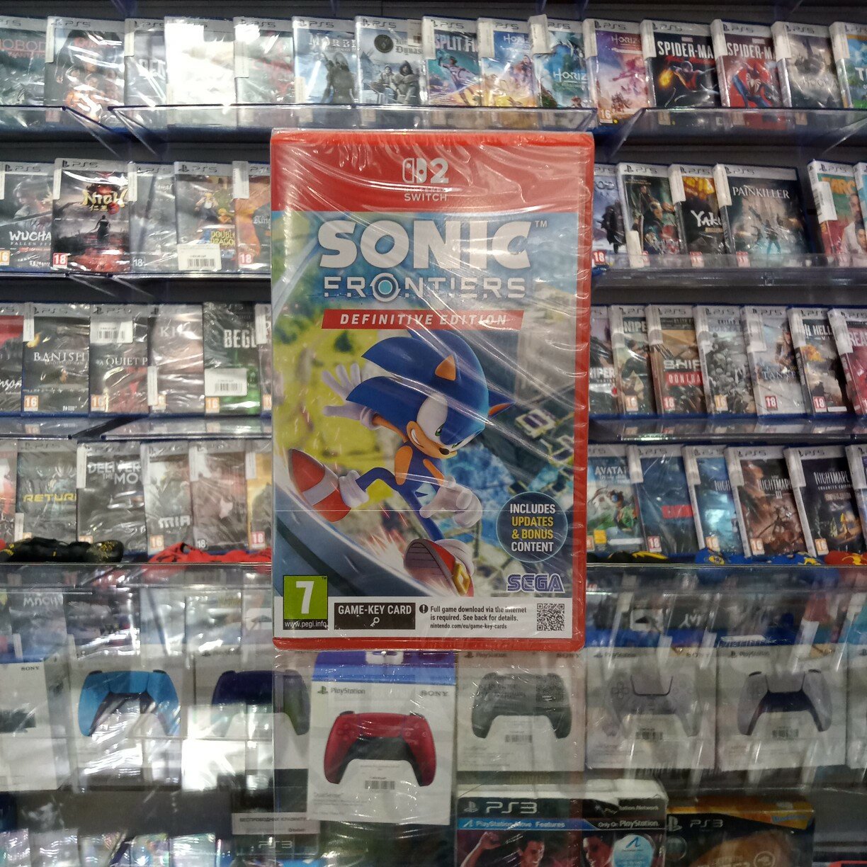 Sonic Frontiers Definitive Edition (Game-Key Card) [Switch 2, русские субтитры](SPC)