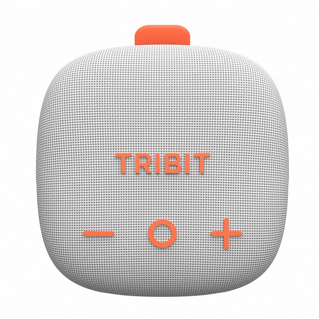 Колонка блютуз беспроводная Tribit StormBox Micro 3, 13 Вт, XBass, IP68 Водонепроницаемая, 24Ч Игры, Bluetooth 6.0, TWS, Магнитное и ремешком, для Велосипеда, Пляжа и Путешествий, white