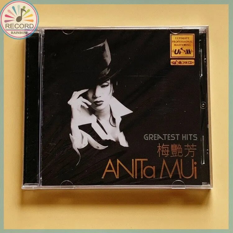 CD Anita Mui GREATEST HITS 24K Gold Disc CD Новый запечатанный альбом