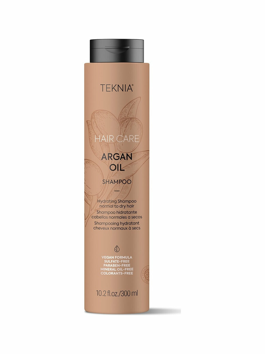 Шампунь аргановый увлажняющий Lakme Teknia Argan Oil для нормальных и сухих волос, объем 300 мл