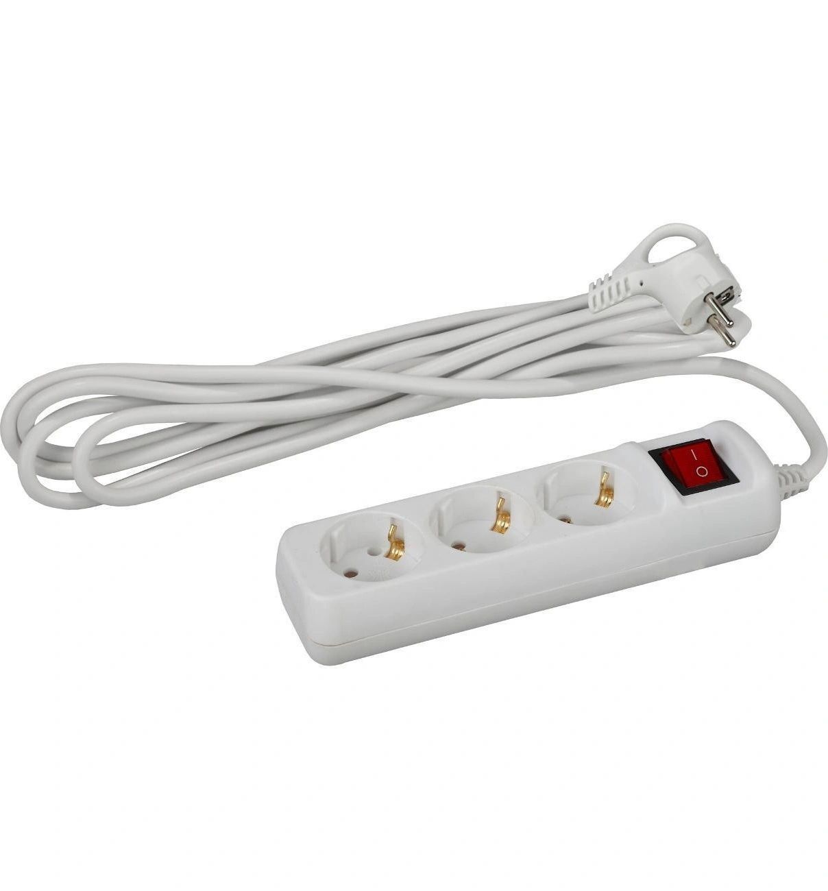 Удлинитель ЭРА UX-3es-1,5м, белый