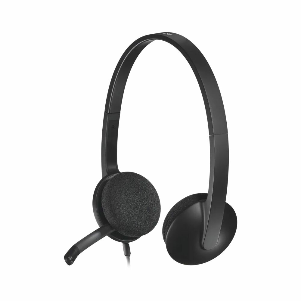 Наушники Logitech H340, проводные, Черный (981-000509)