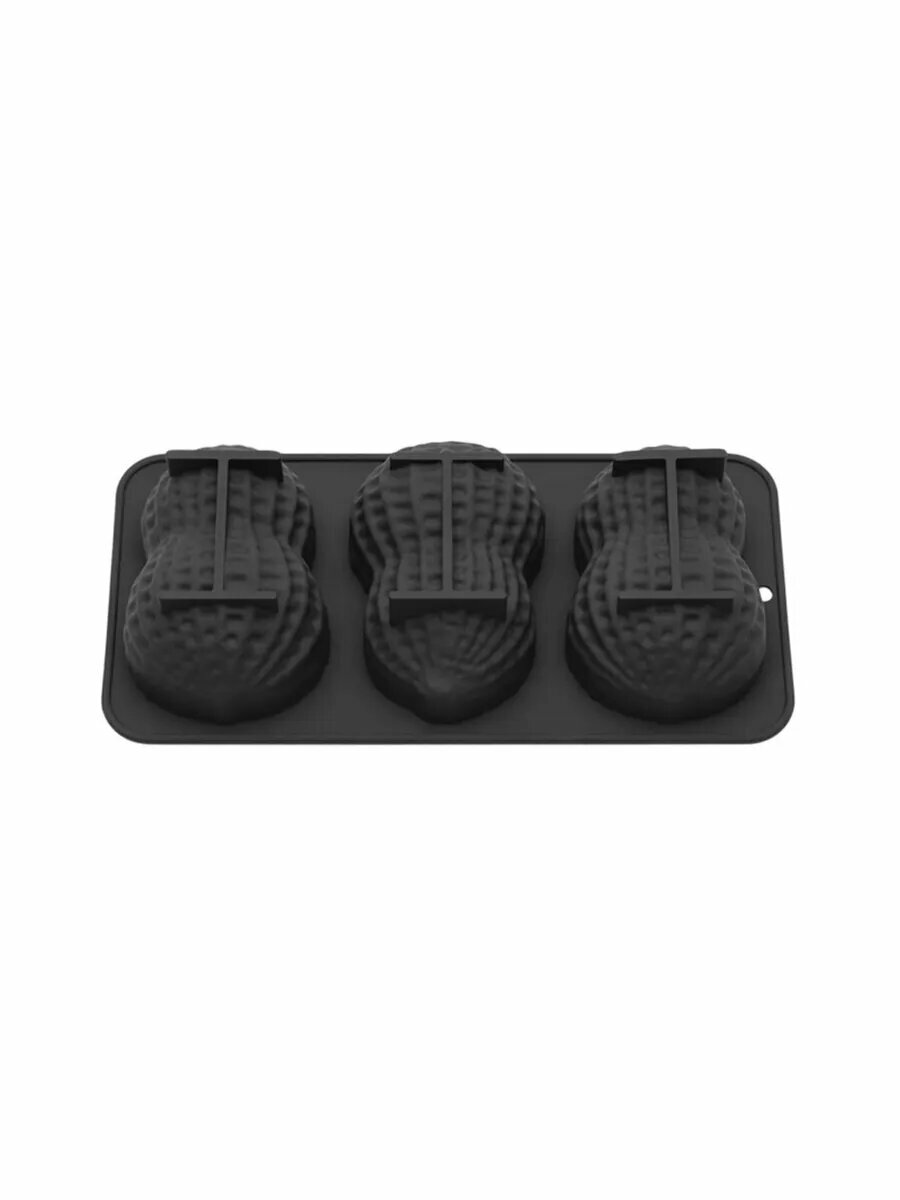 Форма силиконовая 3D для шоколада и муссовых десертов орех