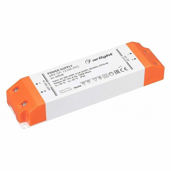 Блок питания ARV-SP 100Вт 12В 039238
