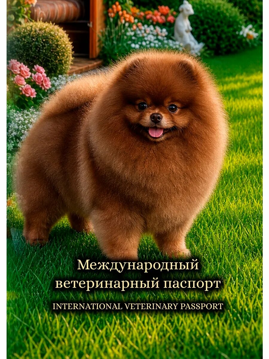 Международный ветеринарный паспорт с аудио-записью