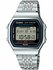 Наручные часы CASIO Vintage, серебряный, черный, голубой, желтый