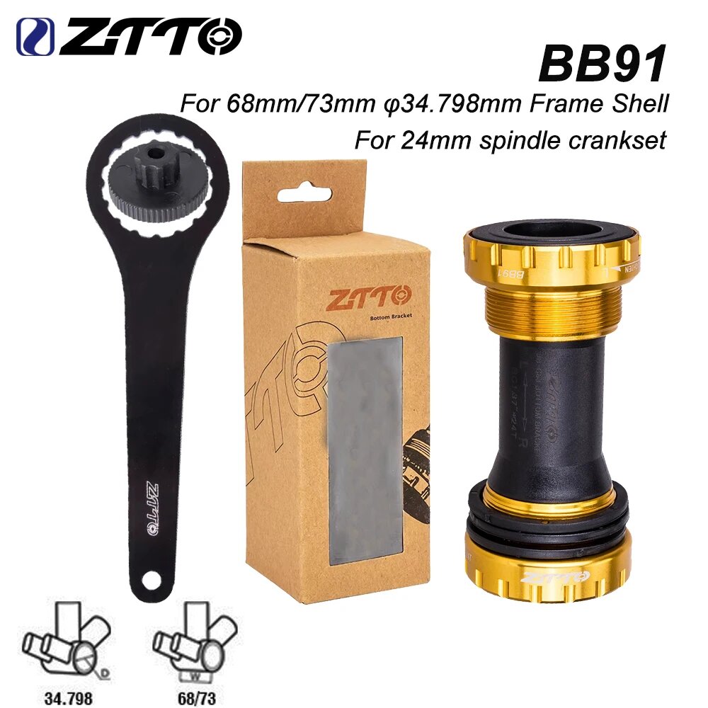 ZTTO Каретка BB91 Gold-tool черная