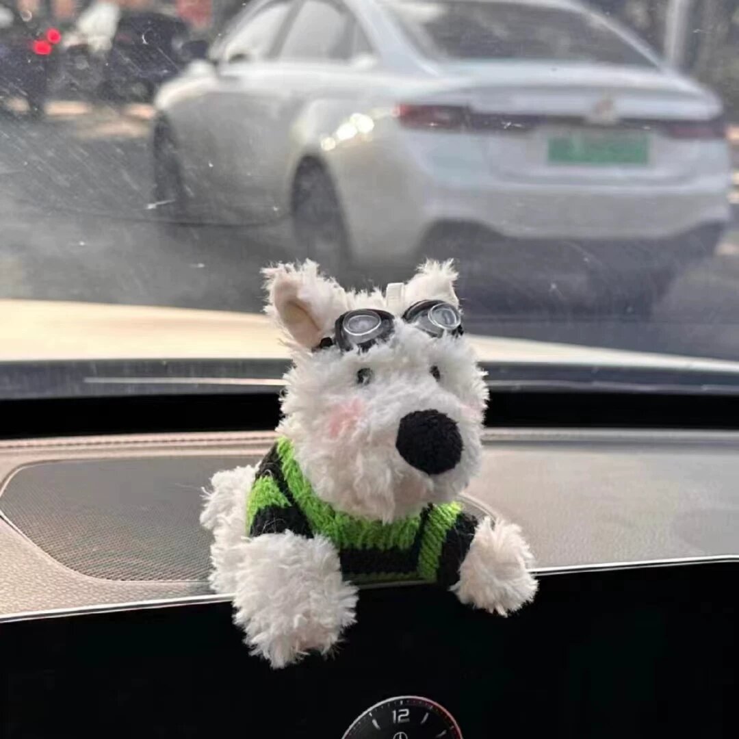 Декоративная фигурка Tesla для центральной консоли с рисунком Green Cool для салона автомобиля, 1 шт